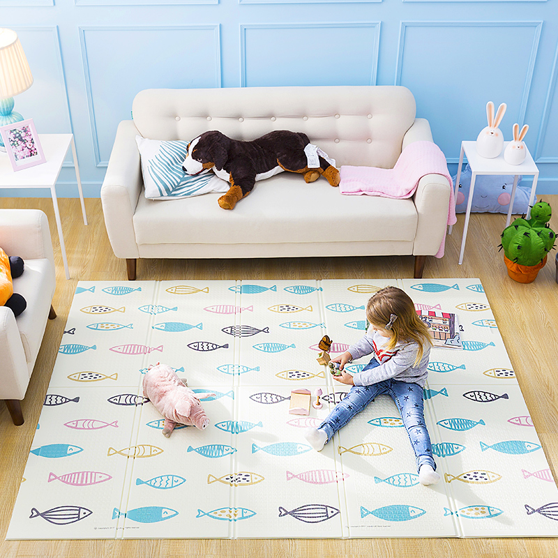 Children's Cartoon Folding Play Mat - Made Minimal